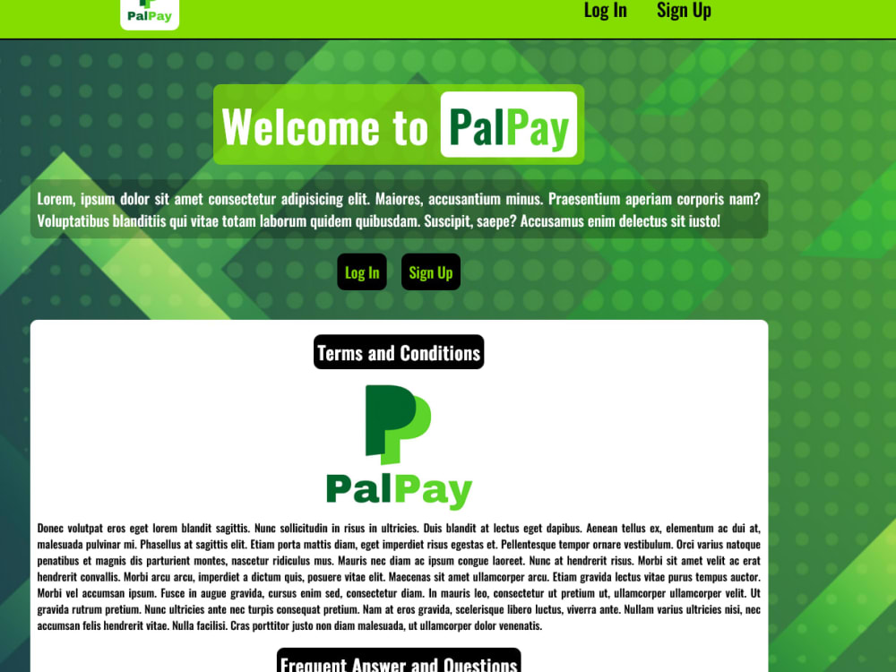 The Services Of A Full Stack Web Developer Html Css Javascript Nodejs Php Upwork