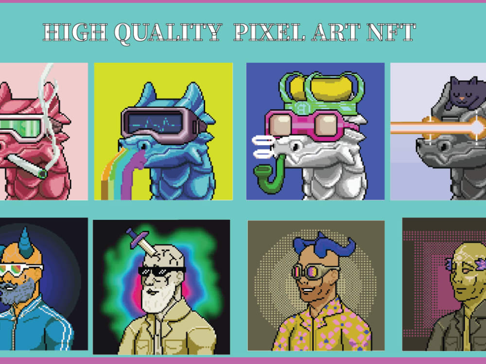 Get NFT Pixel 2D art for the game/project | Upwork