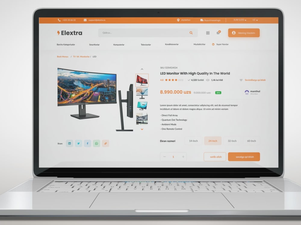 A creative web design | Upwork
