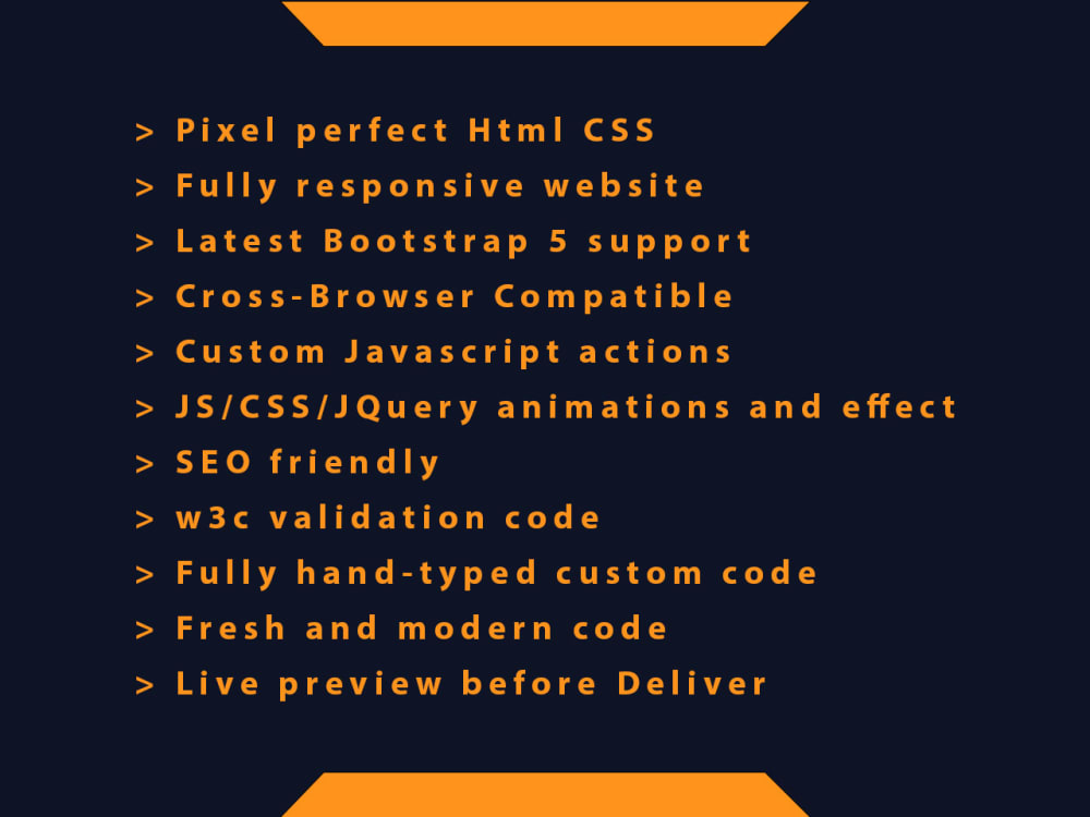 Covert figma, psd, xd to html css responsive bootstrap 5 | Upwork