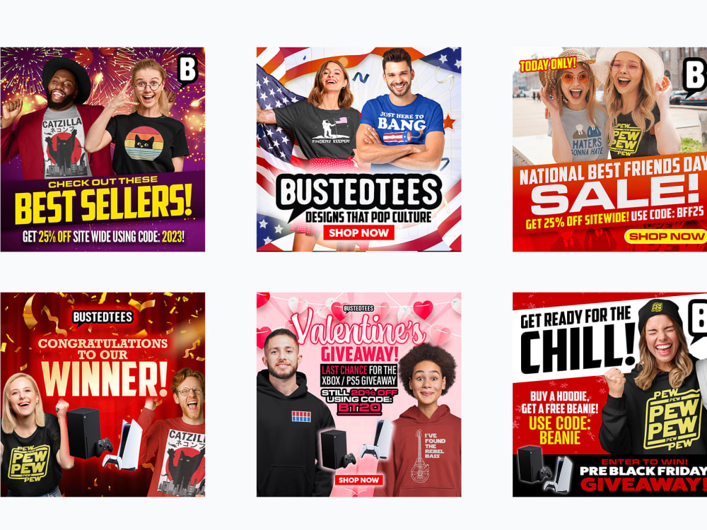 A custom banner/ad for your online marketing. | Upwork