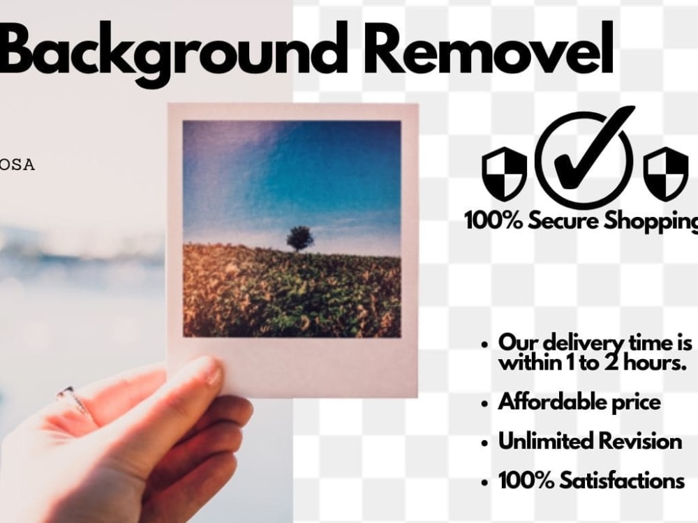 Do quickly background removel in white transparent | Upwork