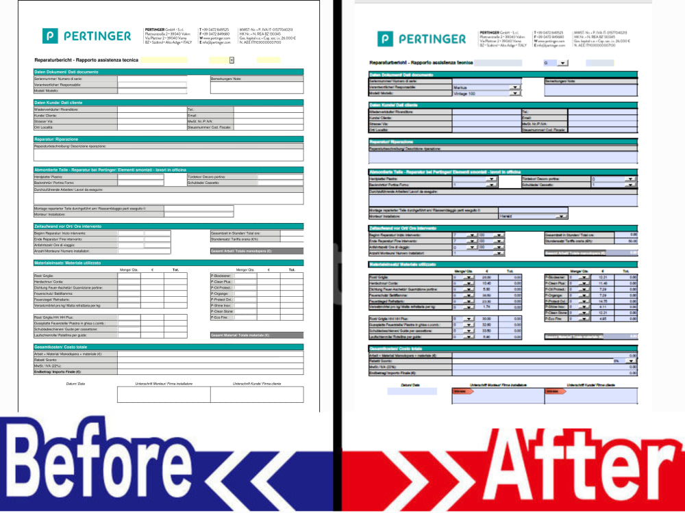 Professional fillable pdf form/pdf conversion/pdf editing/editable invoice | Upwork