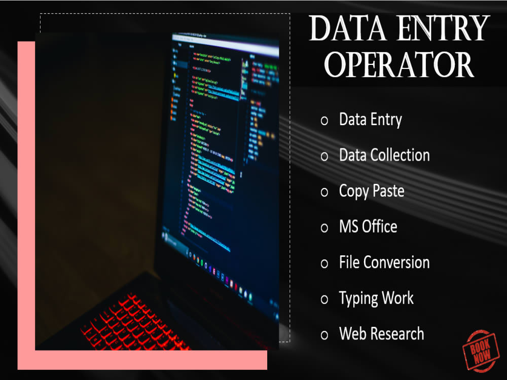A virtual assistant for Data Entry Operations. | Upwork