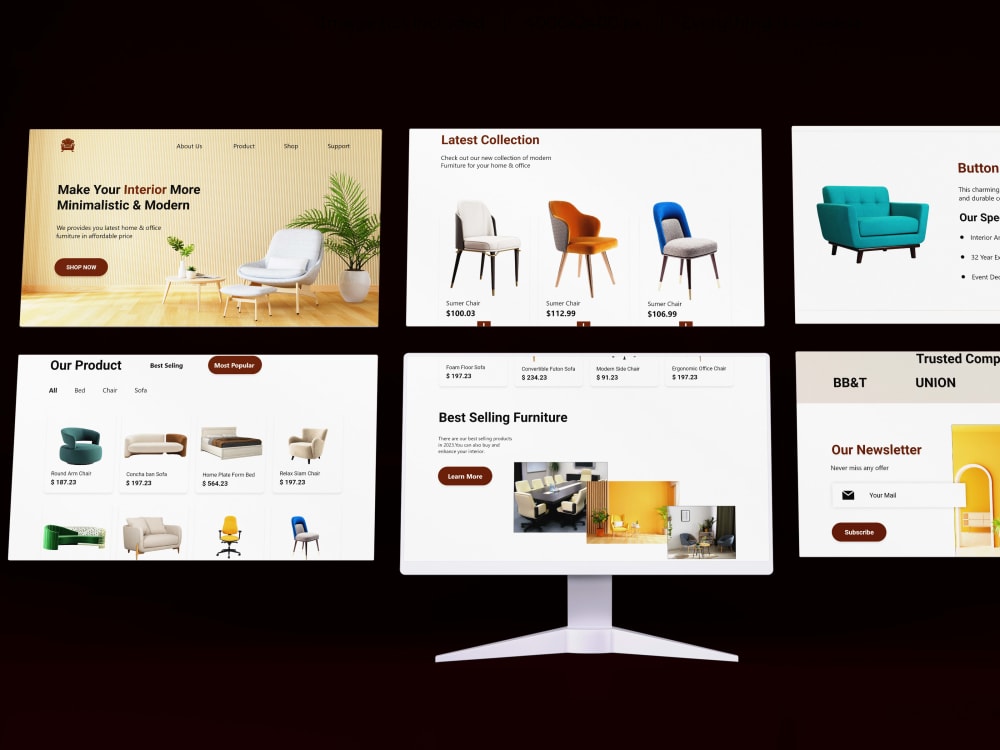 Highly engaging and intuitive UI landing page and website design | Upwork