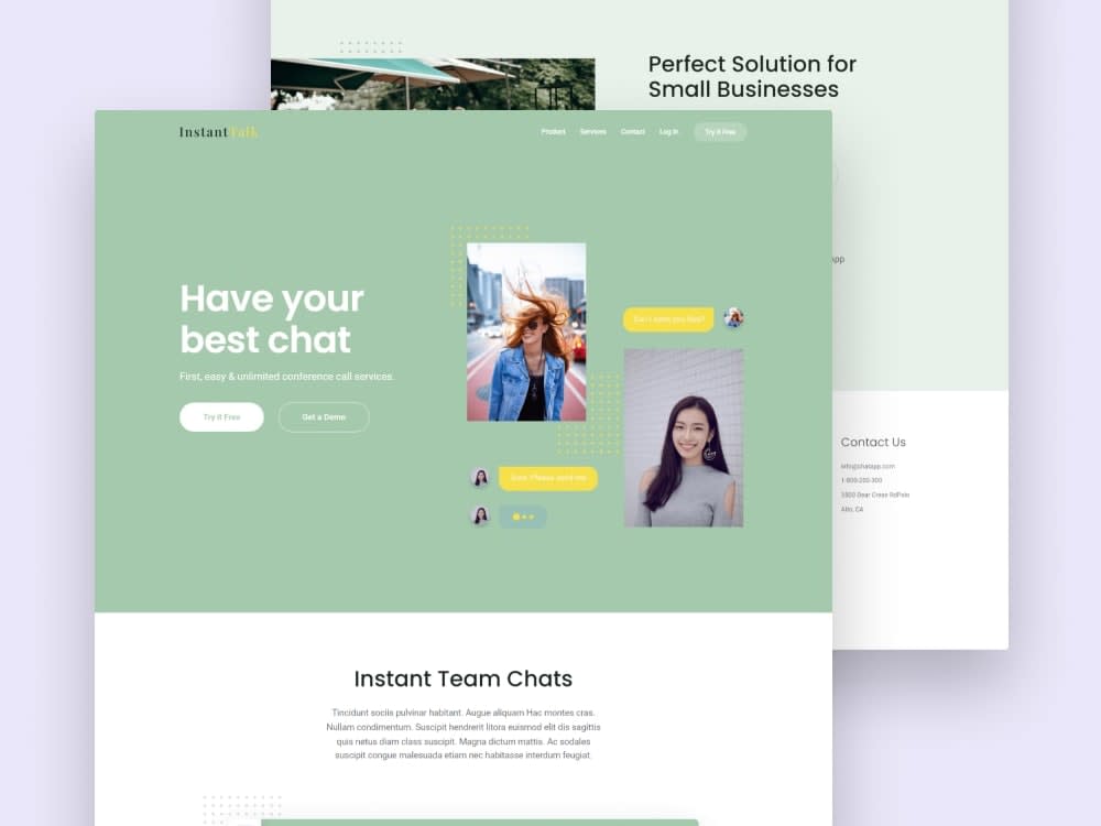 A stunning website design built in Webflow | Upwork