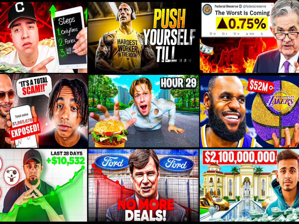 An amazing thumbnail that will increases views on your videos | Upwork