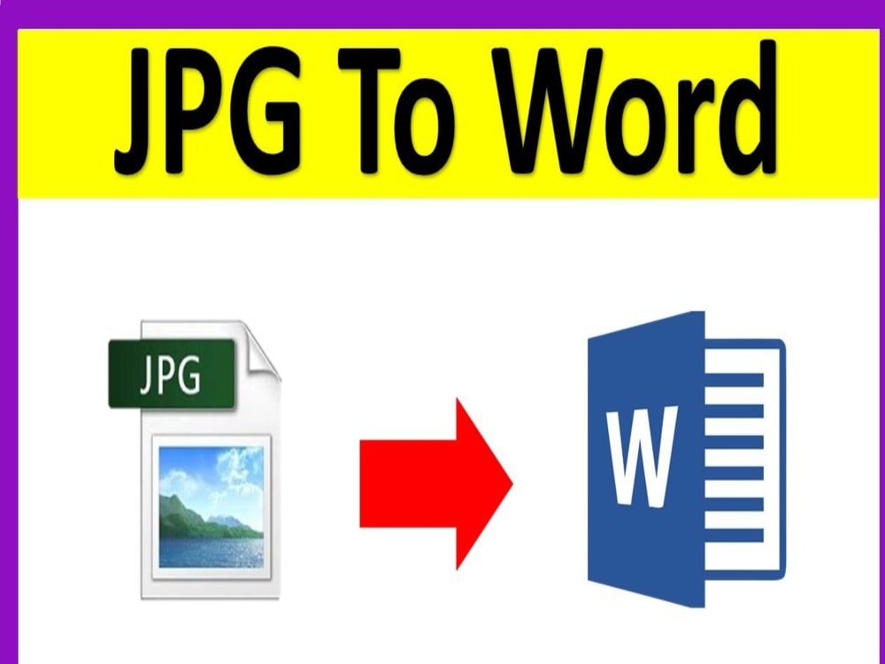 Your Images Converted into Word and PDF Files | Upwork