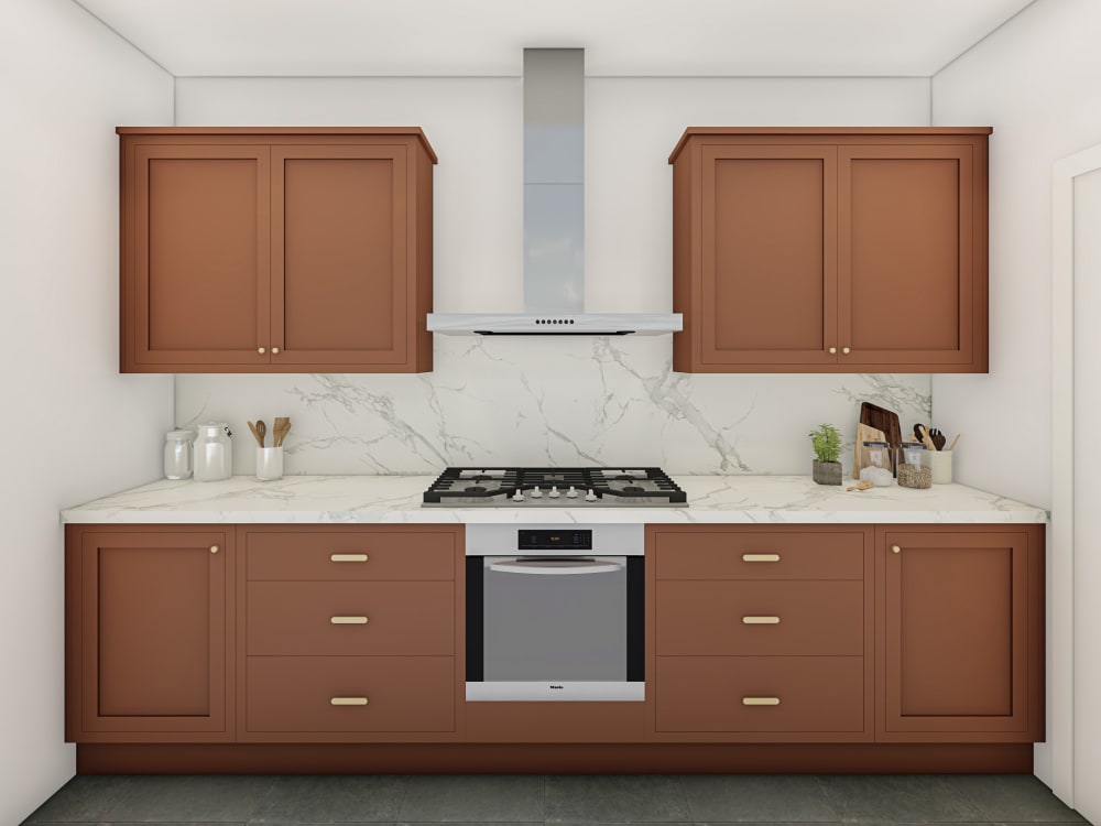 Kitchen 2D drawings and 3D renderings | Upwork