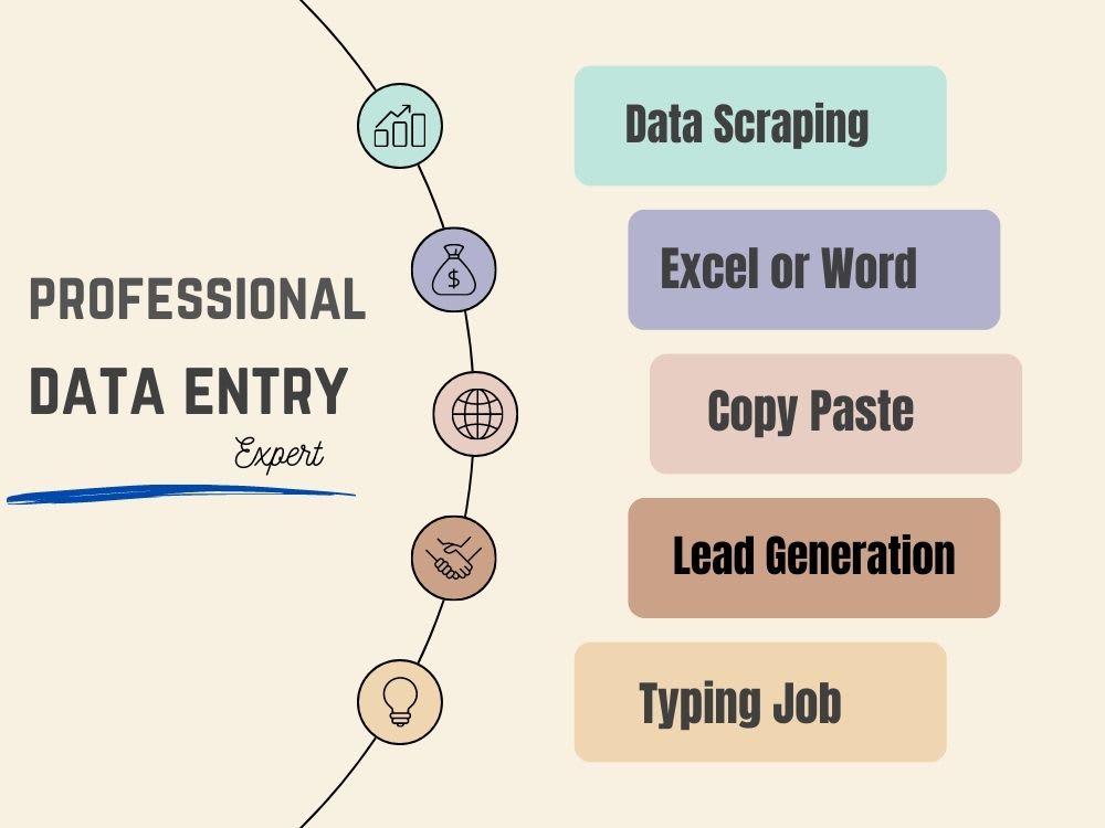 Data Entry, Data Mining, Data Collection, web research etc | Upwork