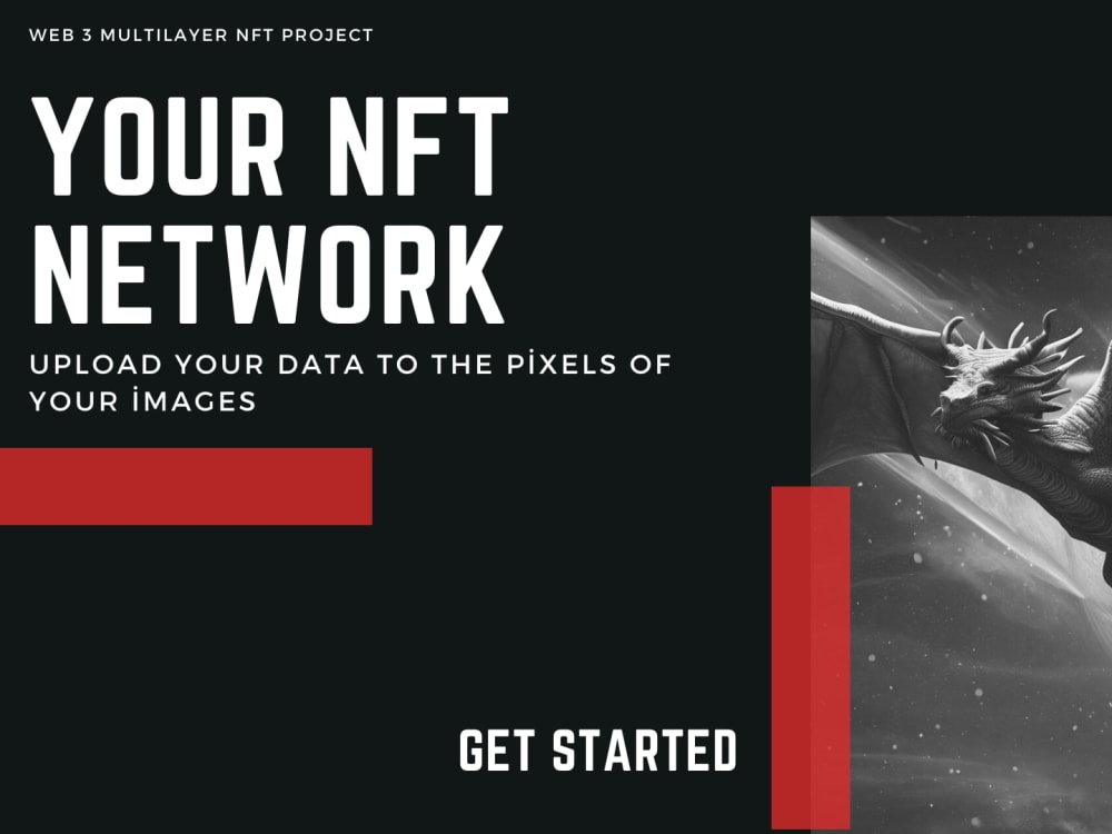 Embed hidden textual data into the pixels of your photos (NFT-USB) | Upwork