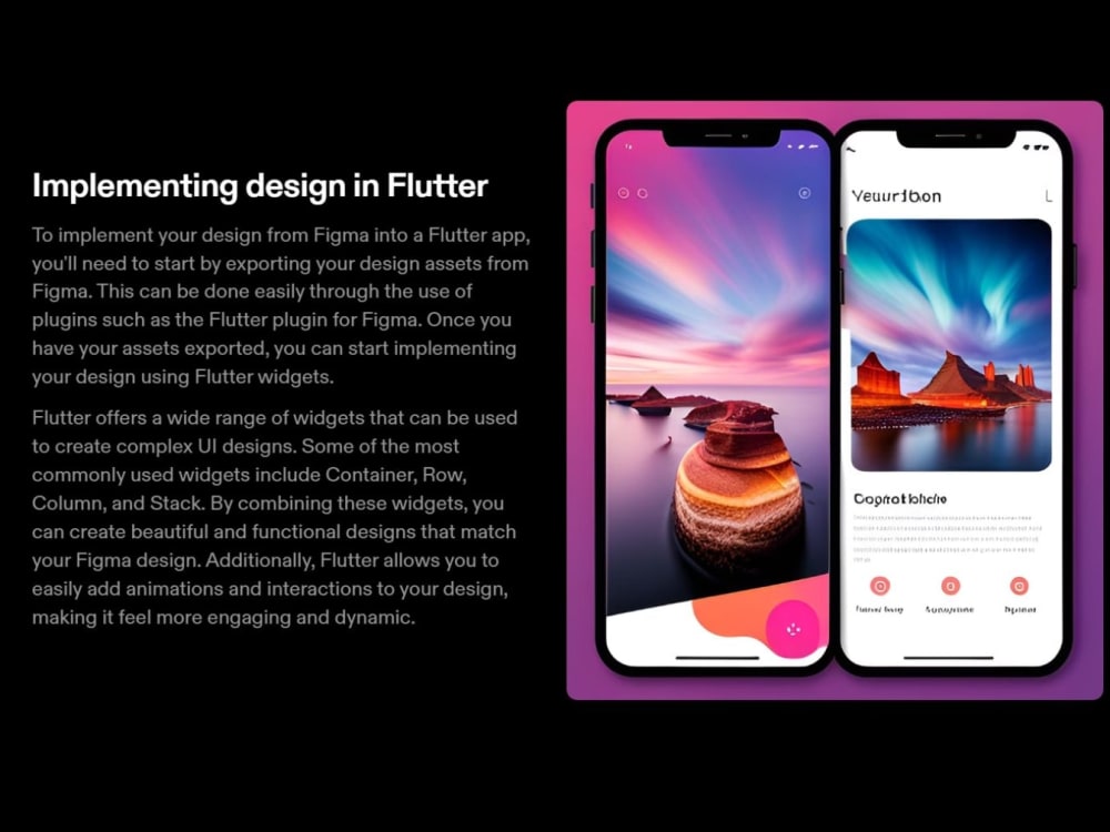 Flutter UI's creation and API Integration | Upwork