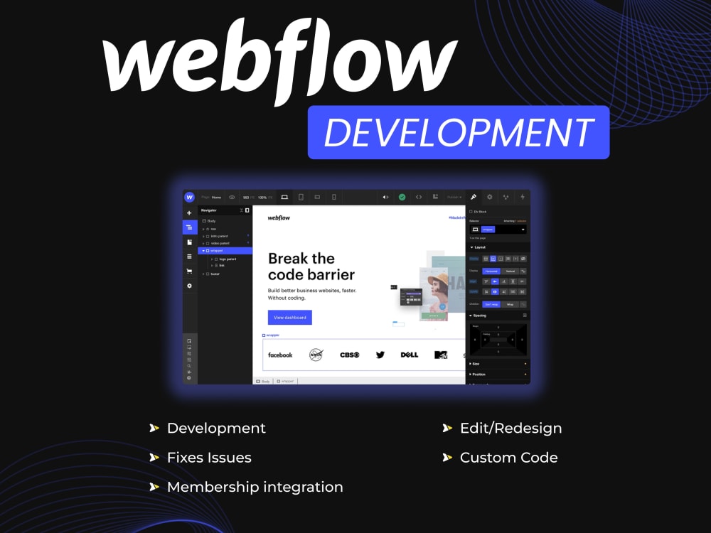Amazing web flow website design and development | Upwork