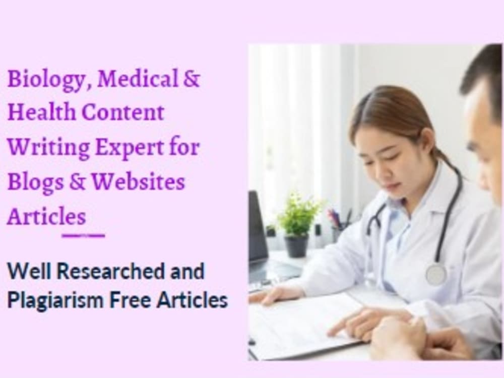 Well-researched biology, medical and health sciences content articles ...