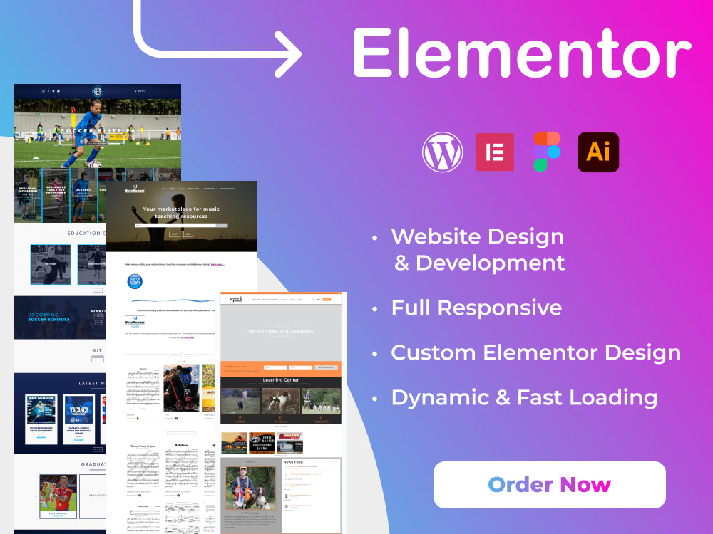 Best WordPress Elementor Website Design. | Upwork