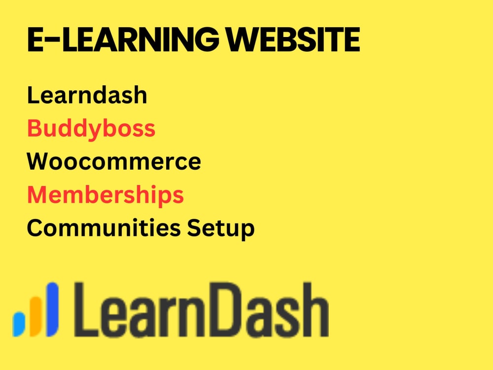 A Premium LearnDash-Powered LMS Website on WordPress | Buddyboss | Upwork