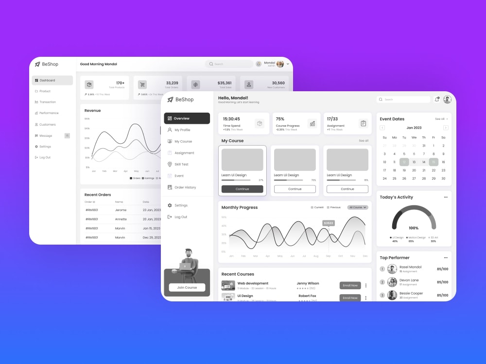 Responsive High-Fidelity Wireframes Design for Website and Mobile Apps ...