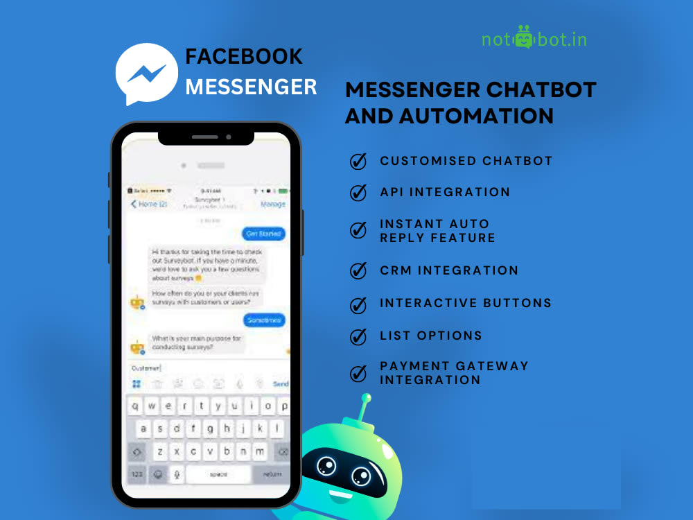 Facebook Messenger Chatbots & Integrations using FaceBook messenger API | Upwork