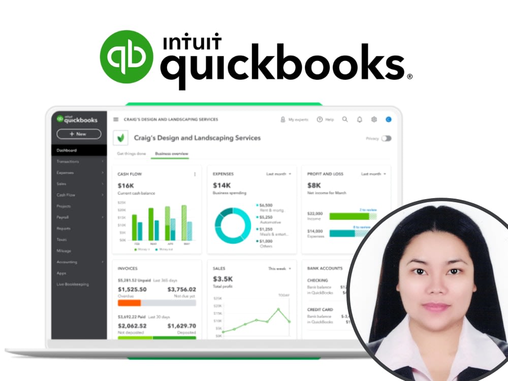 Entry of Data Expenses and Invoices into Quickbooks | Upwork