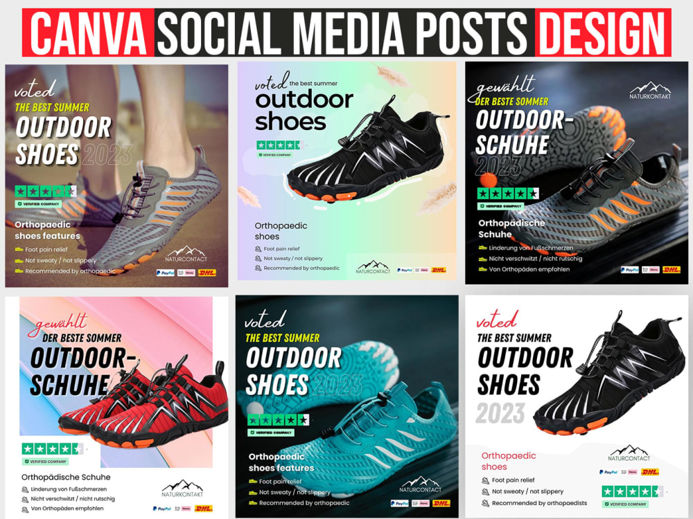 A creative, and Professional Canva Templates Designs | Upwork