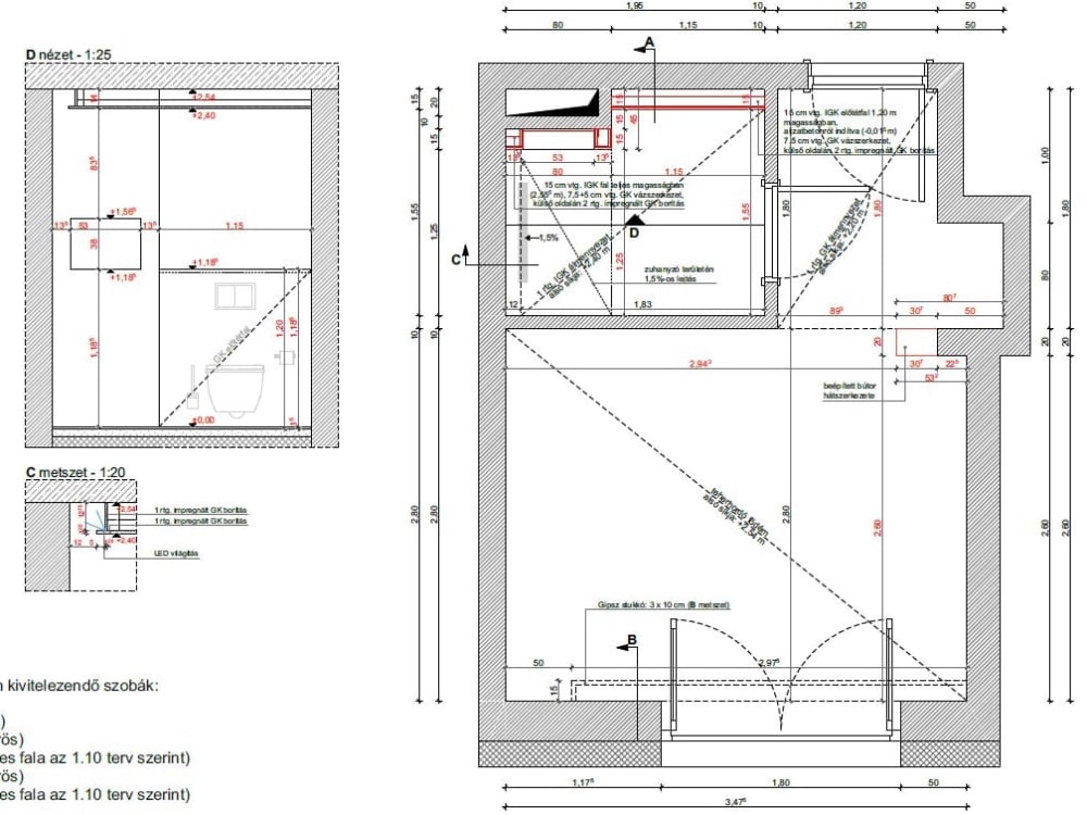 Technical drawings for your interior design concept | Upwork