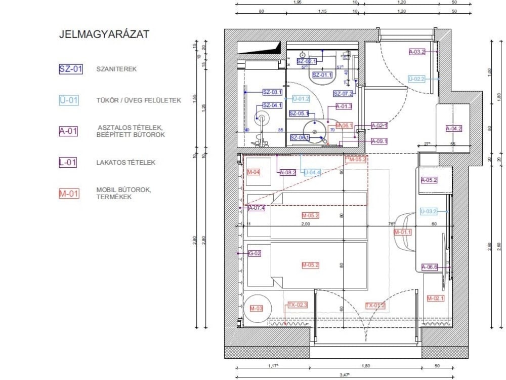 Technical drawings for your interior design concept | Upwork