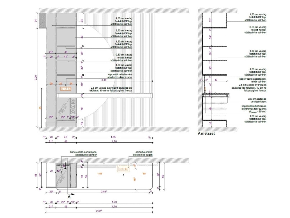 Technical drawings for your interior design concept | Upwork