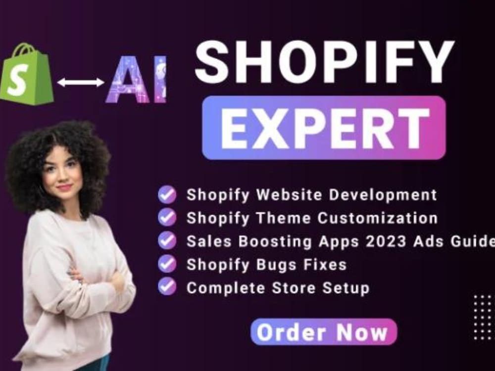 Dropshipping shopify website design print on demand one product store | Upwork