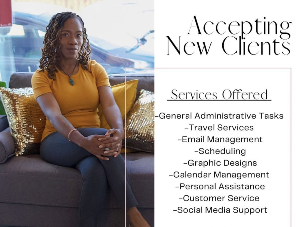 A Creative & Dependable Virtual Assistant Today! | Upwork