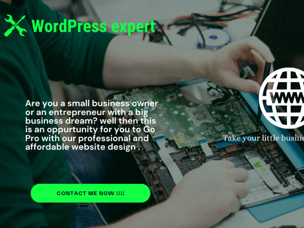 A fully functional WordPress website and website redesign | Upwork