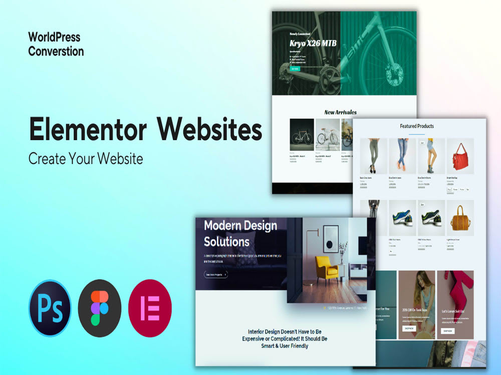 Modern WordPress responsive website design | Upwork
