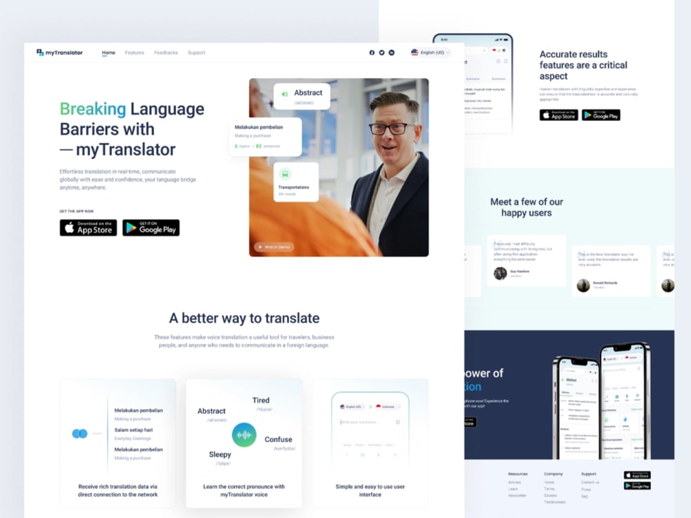 Responsive website UI/UX design, web UI or landing page UI design in Figma | Upwork