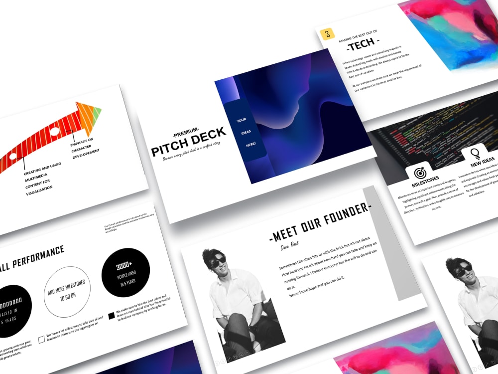 An amazing isometric and infographic pitch deck. | Upwork