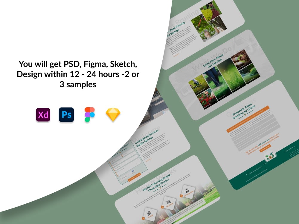 Psd Figma Sketch Or Design Within 1224 Hours With 2 Or 3 Samples Upwork