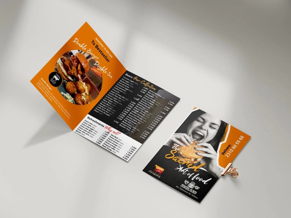 A professionally designed Printable file, for Flyers, labels or ...