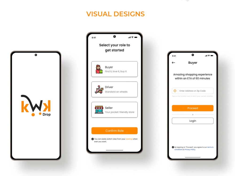 High-quality and professional mobile application UI/UX designs | Upwork