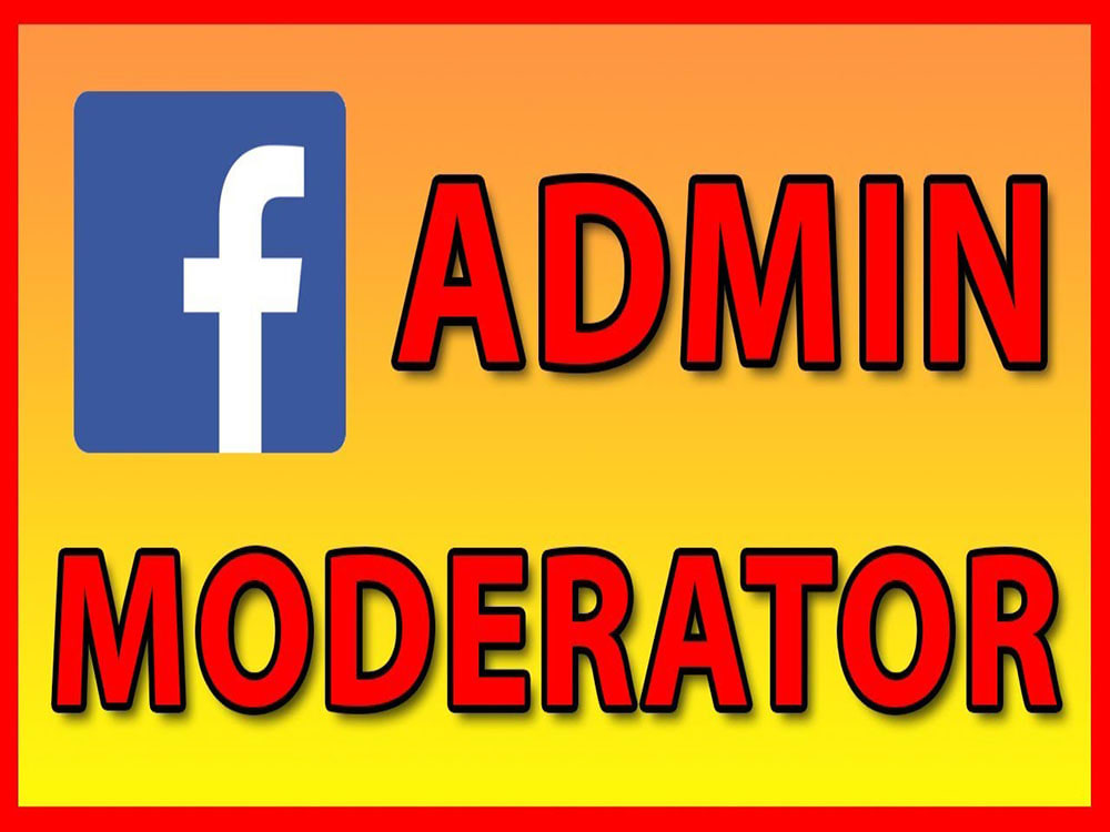 Your Facebook group or page admin or moderator | Upwork