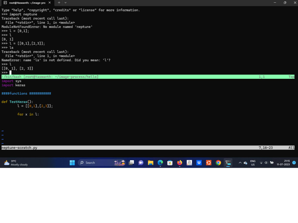 Kennen Image Programming module in Python | Upwork