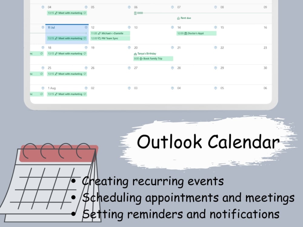 A time efficient calendar | Upwork