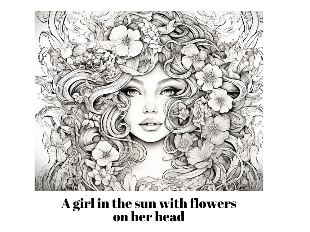 Coloring Pages For Girls 11 And Up Flowers