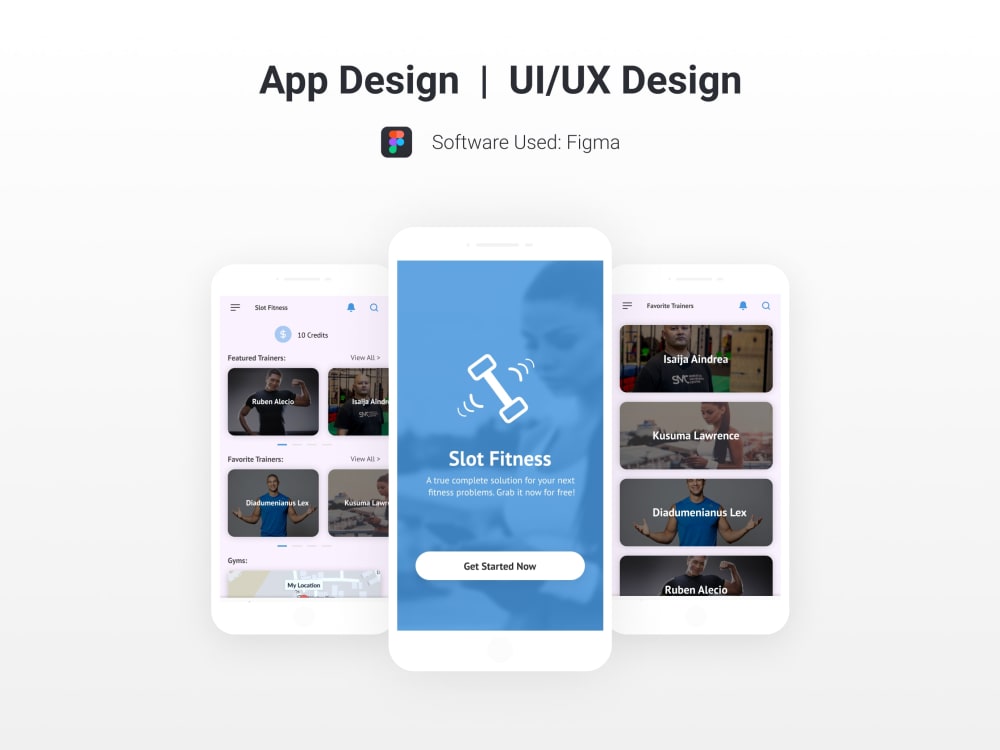 A custom Mobile App UI design | Upwork