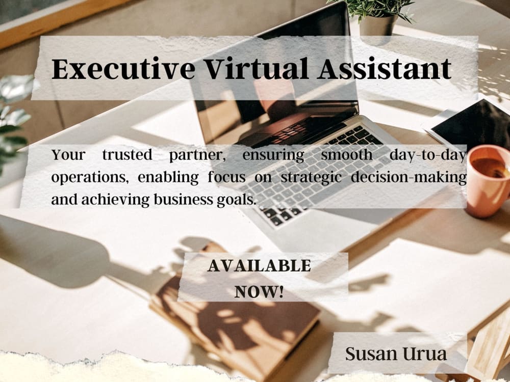 An Exceptional Virtual Assistant for Admin and Executive Activities ...