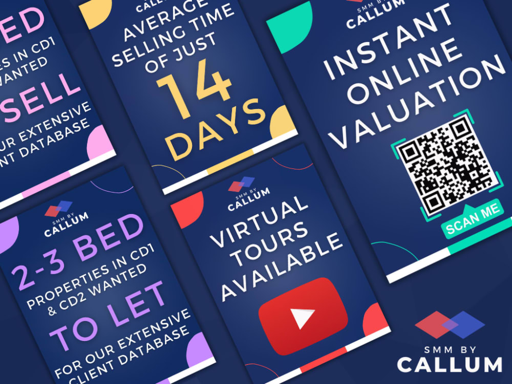 6 Office Window Display/Cards Pack | Upwork