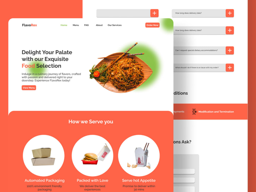 Elegant and modern website design in Figma | Upwork