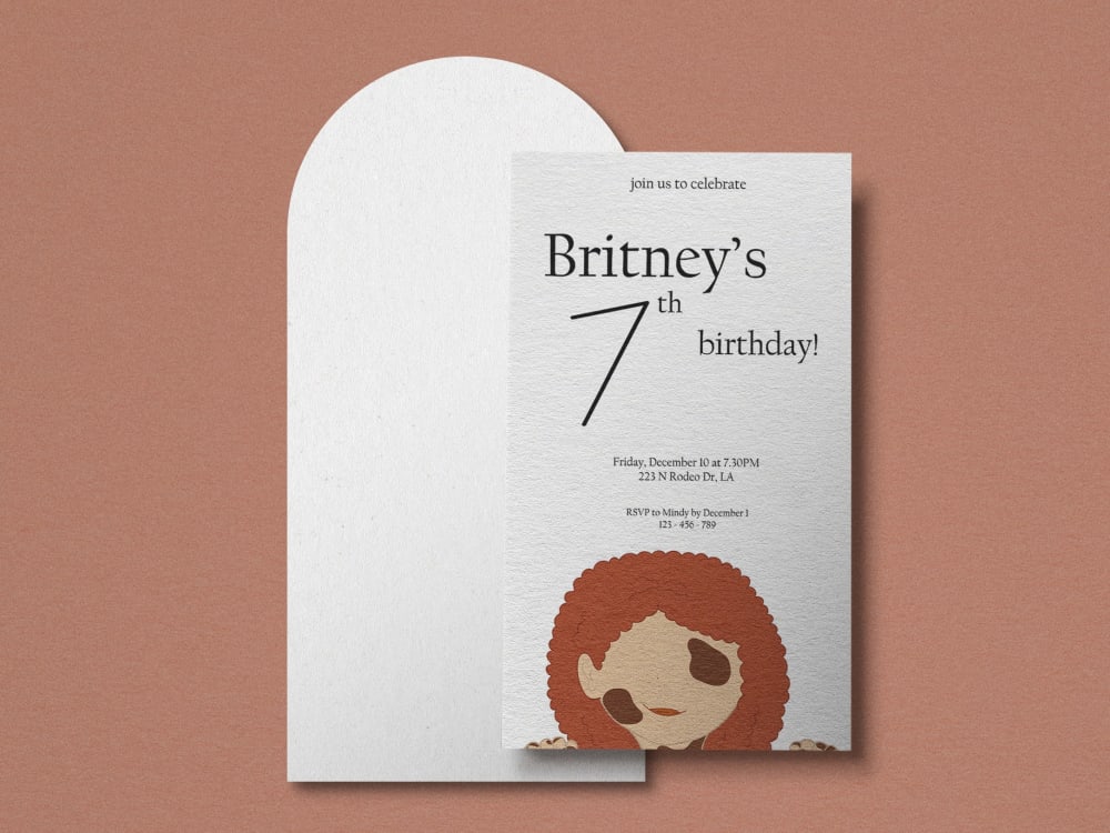 A unique and personalized birthday invitation | Upwork
