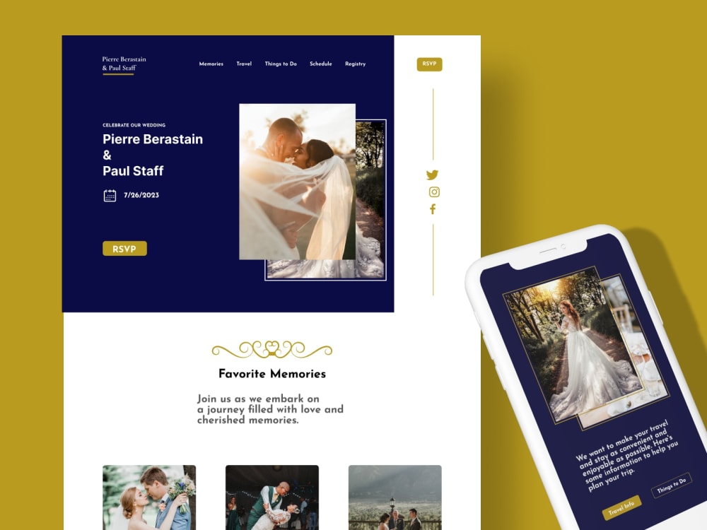 Elegant and modern website design in Figma | Upwork