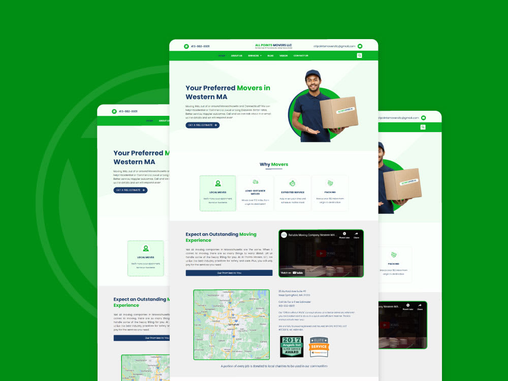 A highly converting WordPress Landing Page । One Page Website Design | Upwork