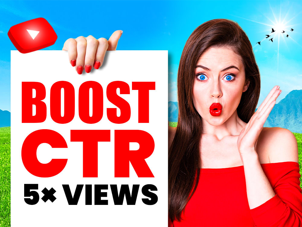 CTR boosting youtube thumbnail in 2 hrs | Upwork