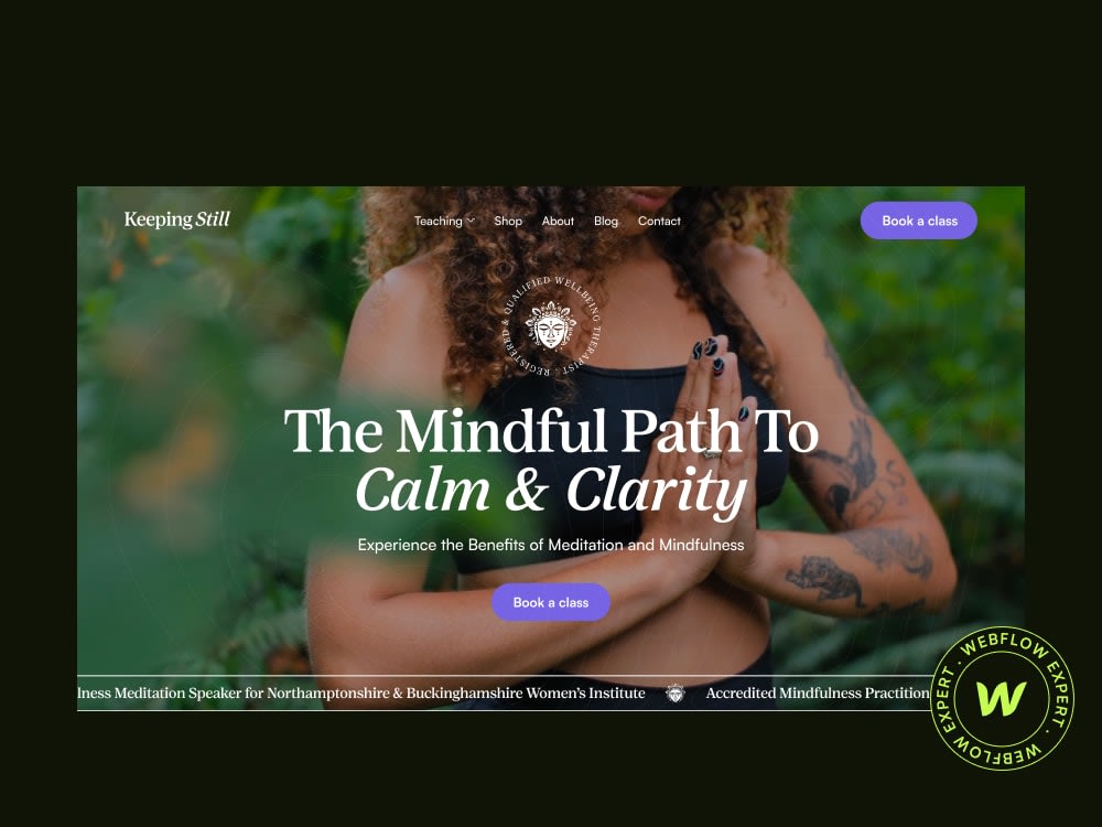 Complete Webflow website, designed and developed by a Webflow Expert | Upwork