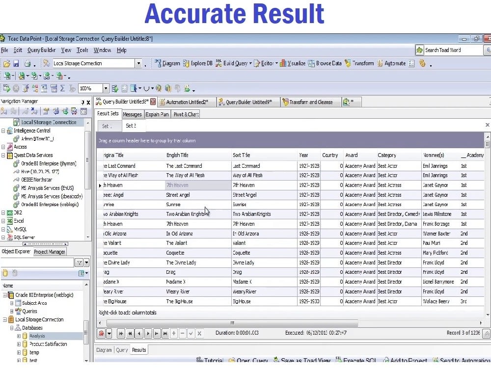 Database design and complex SQL queries-accurate results and quick delivery | Upwork